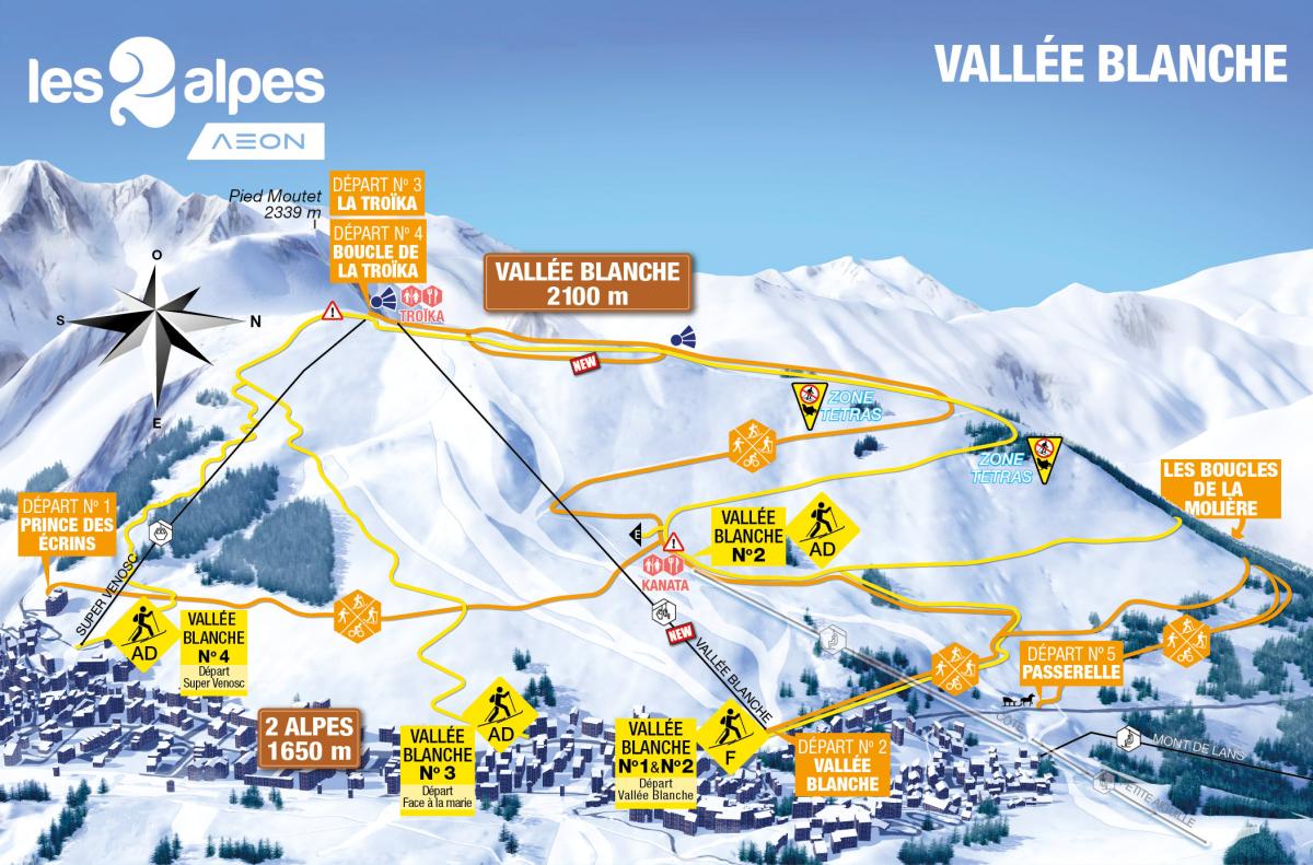 Balade en raquette – Randonnée et itinéraire raquette | Les 2 Alpes